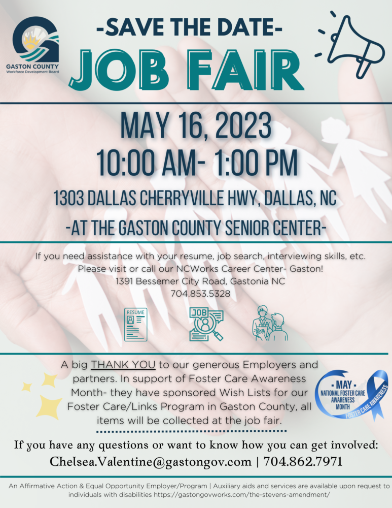 Gaston County Workforce Development Board – Gaston Workforce ...