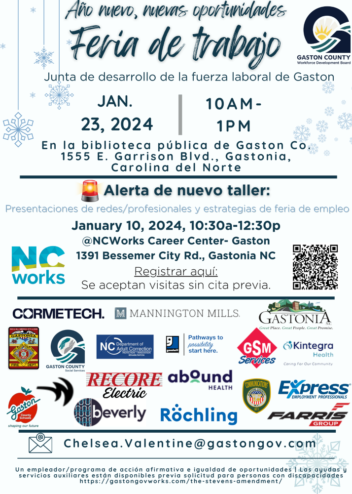 Gaston County Workforce Development Board – Gaston Workforce ...