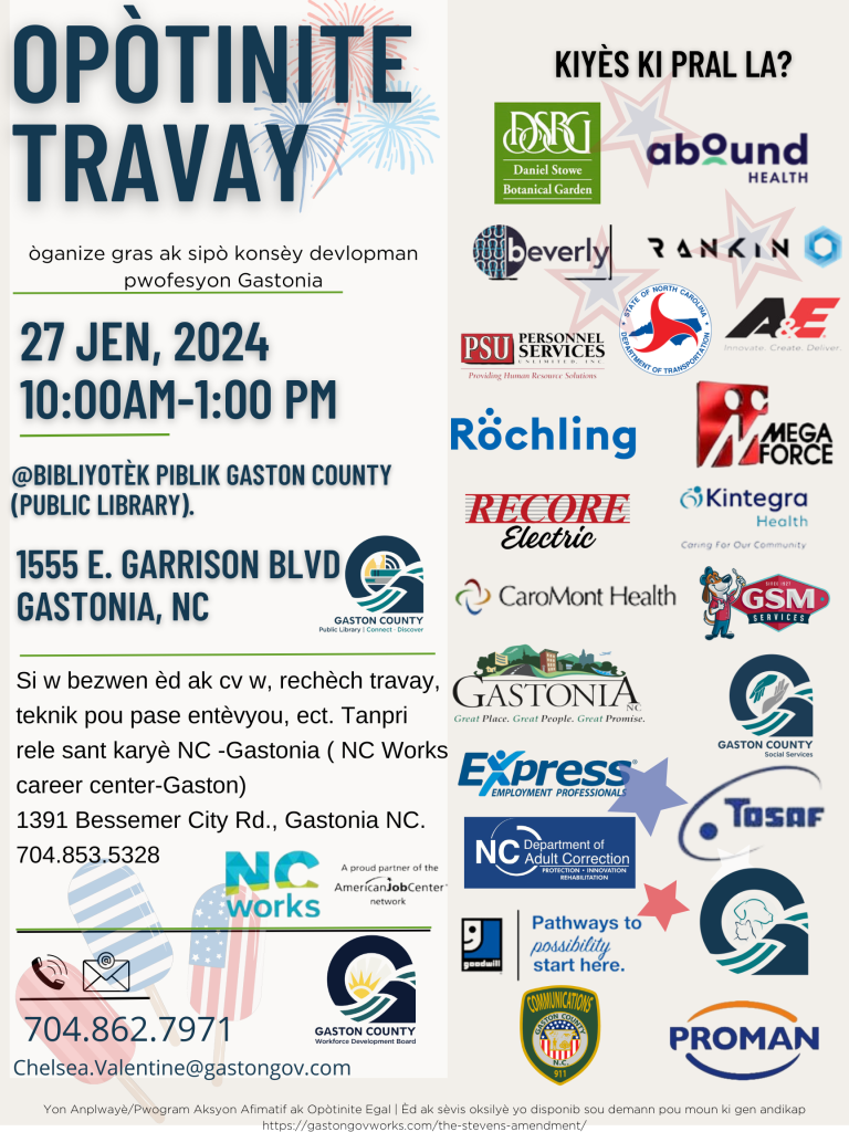 Gaston County Workforce Development Board – Gaston Workforce ...